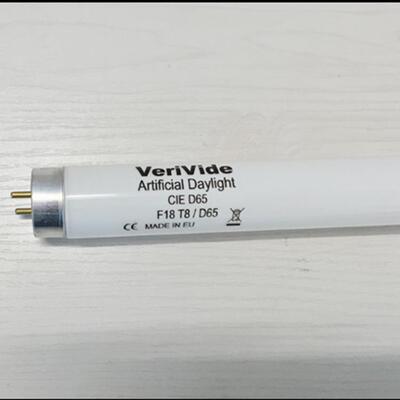 Verivide灯箱D65对色灯管F18T8/D65标准光源6500KD65光源