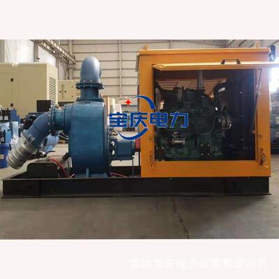 防汛排涝用500立方柴油机水泵机组扬程2530米流量500800立方