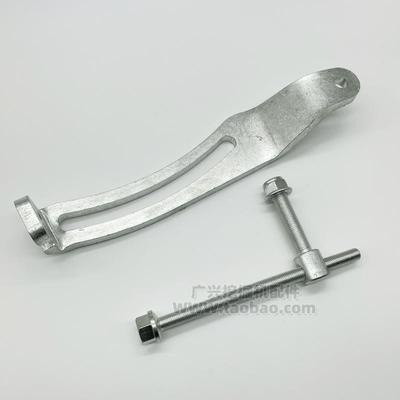 挖掘机日立住友凯363电3300 350 360 HK1发机皮带调整螺斯丝支架