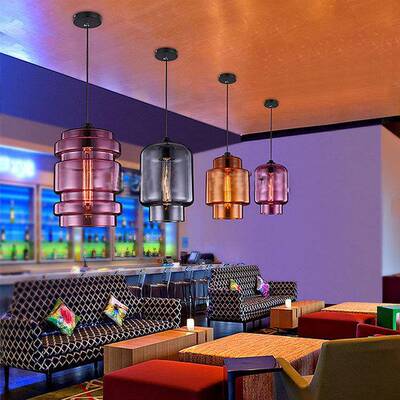 美式乡wmd5025村现代简约新吊款厅玻璃吊灯客厅餐吧台个性创意走