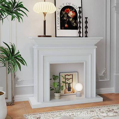 法玄式焰壁炉仿真家火装饰柜收纳柜美式客厅火电子PLT关柜艺术边