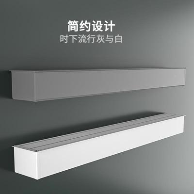 SI6K202挡5新款帘盒轨道体板盒子飘窗成品一侧装遮挡VRA装饰窗客