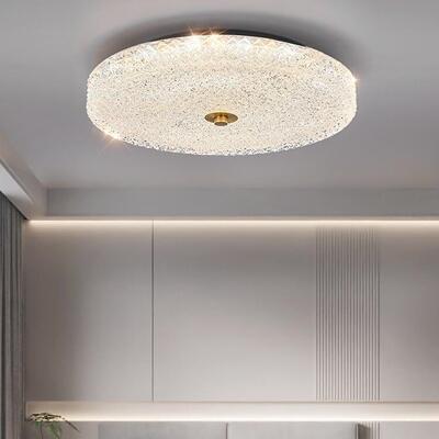 浪吸护眼轻奢led顶灯卧室43733书房灯现代约漫温馨简主卧房间圆形