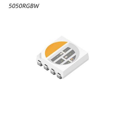0.2w5050RGBW红绿蓝白四合一贴片led发光二极管灯珠超亮