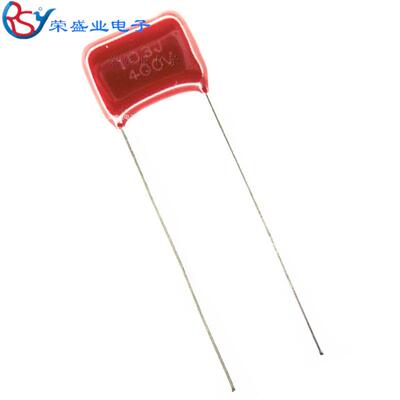 薄膜电容CBB电容CBB22400V103J10NF0.01UF脚距P=10MM±5%