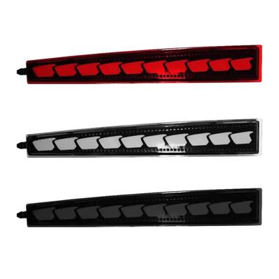 适用BEZZA后杠灯ALZA改装LED带行车刹车转向流水后保险杠尾灯流光