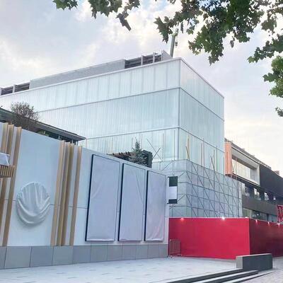 幕墙玻璃可槽型玻26183璃化建钢筑外玻璃定尺可非标定制墙厂家供