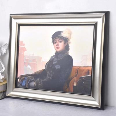 高级感欧式框多尺油M-8029A画外框属金质感防水防潮工寸厂相线条