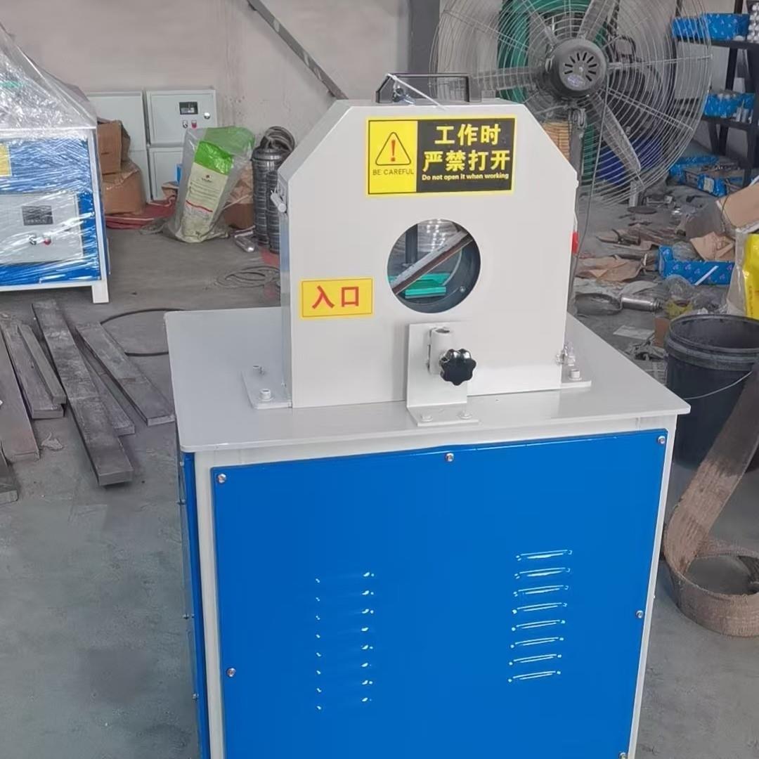 不锈钢全自动圆管弯管抛光机异型管外铝棒外圆拉丝机打磨镜面除锈