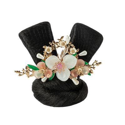 儿童汉服假发古典舞敦煌舞汉唐舞头饰汉唐古风简约假发飞天造型