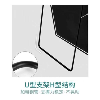 服衣装店衣镜铝合金CGG边框落地镜挂摆两用现代穿试简约学生宿舍