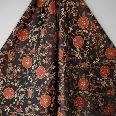 国风宋敬锦织汉服面色料新中式织锦缎仿酒服提花QYM4509-布料