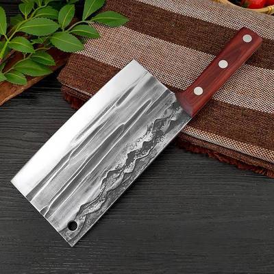 手锻打斩ZQD-025工切刀手锻工打菜刀家用切片刀切刀菜不锈钢切肉