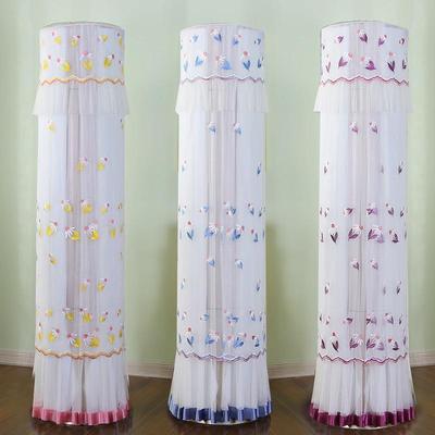 现货批客发圆室开机柠檬不取空调罩厅卧书房立体提花防尘柱罩