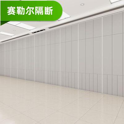 深圳酒店宴会展厅厅隔断办室会公议室隔断门铝65合金简约墙隔断屏