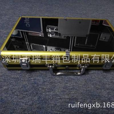 铝合手提深圳工具箱金铝合金仪表箱铝箱深圳铝箱KJI箱工厂