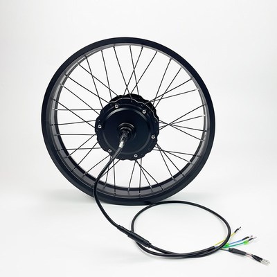 super73电机前后电机轮组20X4.0轮毂500W1000W雪地车马达改装配件