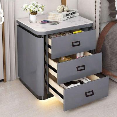 智能床头柜险箱一体现代简BMB约多纳功家能用收柜卧室隐保藏式保