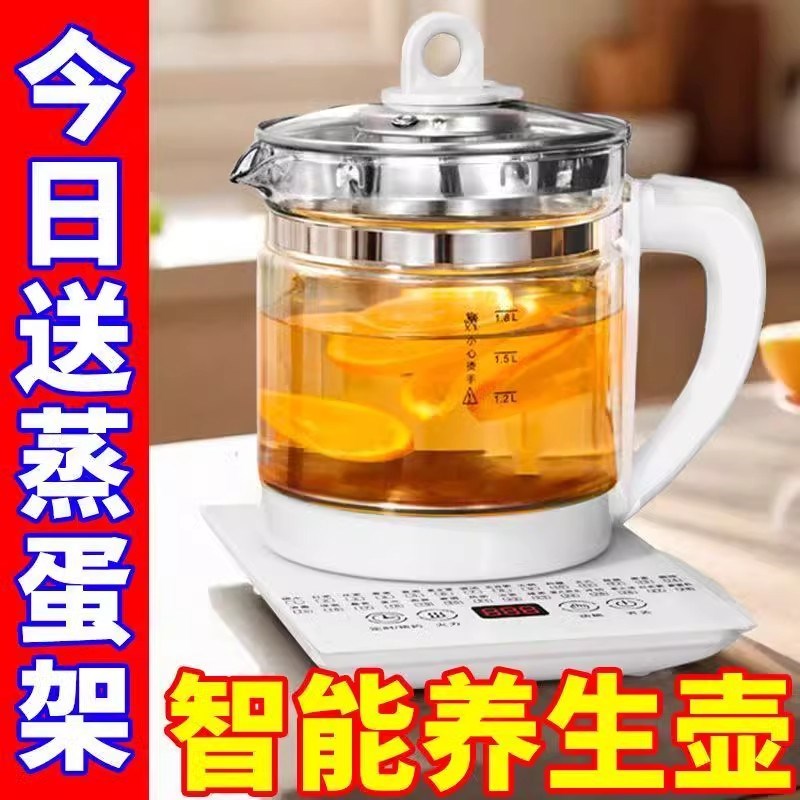 多功能养生壶家用恒温烧水壶煎药壶办公室电热杯全自动泡茶电煮锅
