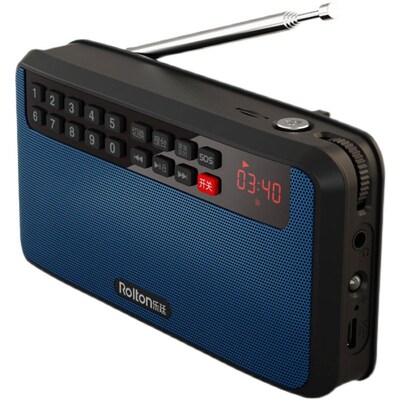 Rolton/乐廷 T60收音机老年充电插卡迷你音乐播放器听歌机评书机