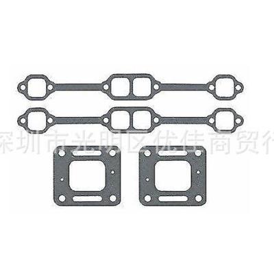 排气垫片歧管mercruiser 5.0 mpi 5.7 350 mag立管块v8弯头