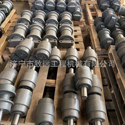 挖轮掘机链筋链条四WQV轮一带带链条链勾机链履筋板支重驱动轮