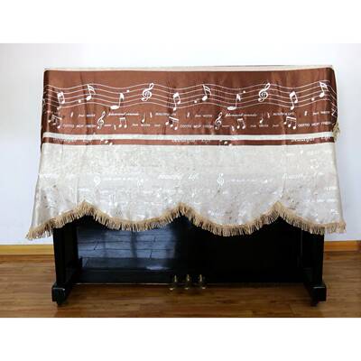 新款YD200008音符半披 钢琴披 钢琴罩厂家供应