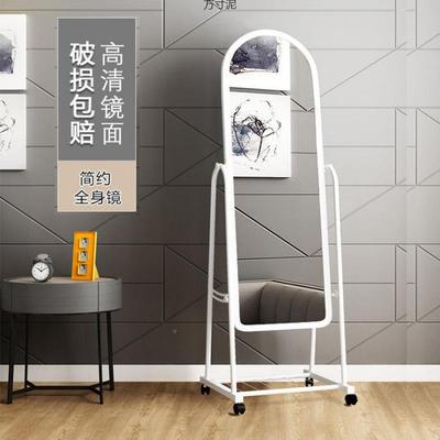立体大镜子身镜落地镜家用衣镜试衣装镜卧ZQZ少女网穿红服店特室
