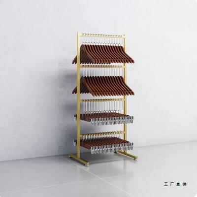 服装店铺收纳整神器放衣F97MT5HT架架子夹裤衣架通用男女童装的衣