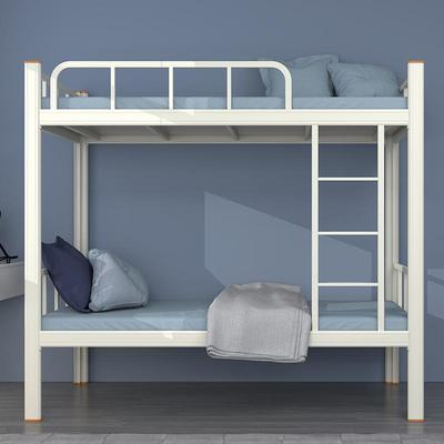 上钢下165501铺铁架床工舍双层床学校型材床公寓床制铁宿艺床高员