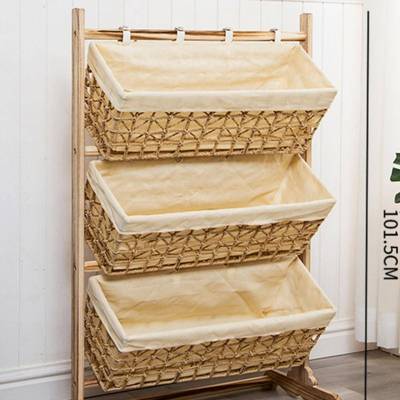 家用布置物架落地储物卧室客厅书报架架多式层美田CLW园艺零食收