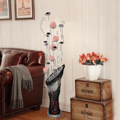 时尚代红新色喜庆婚卧室现落地灯婚庆送装饰客厅床头91725落礼地