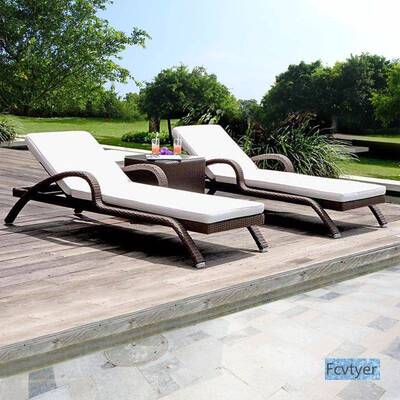 奕躺星琳阳17522花光房防躺水园躺椅户外床阳台沙滩庭院室外椅藤