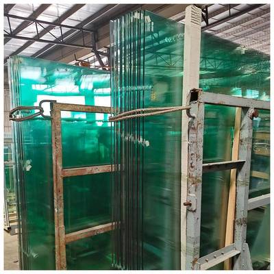 钢化阳白玻璃平钢超大超玻璃深加工台护27079地栏幕墙落窗异形夹