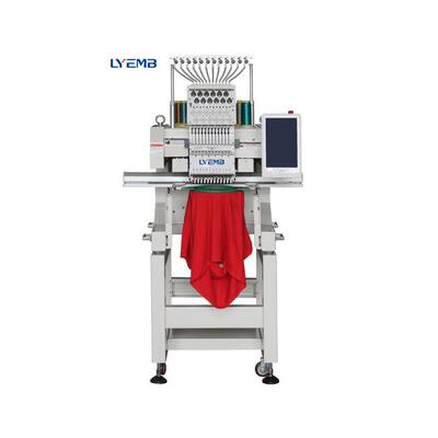 LYEMB/鲁悦工业绣花机全自动多功能单头12针成衣绣T恤embroidery