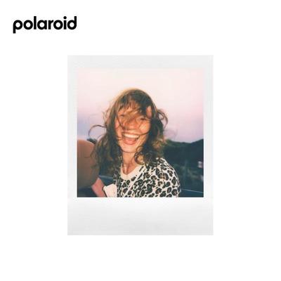 宝来Pol（ar丽o框id）Go彩色迷雾紫相纸6017宝丽来GO拍立得黑框白