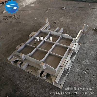 双向止水镶铜铸标铁闸RRS门苏开槽镶嵌条铸铁闸铜门铸铁闸门