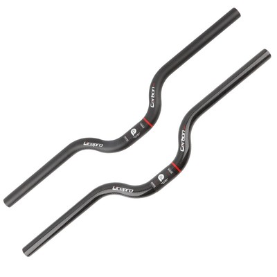 Litepro折叠自行车全碳纤维超轻车把小燕把25.4口径580MM把横车把