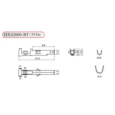 全金HXH红星5557/5556-21RT 42000-21RT 镀金 6000/盘*3盘起订