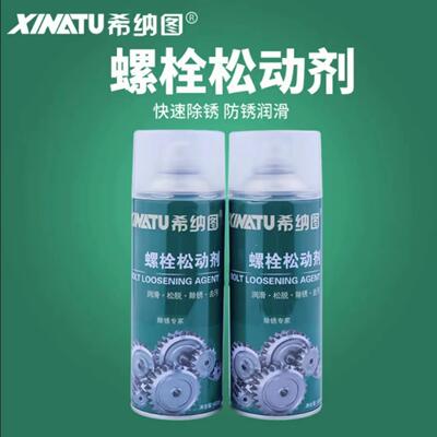 希纳图螺丝松动剂除锈剂450ml去污润滑防锈主播推荐厂家直发品质
