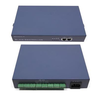 联机工作 状态侦测回传楼宇酒吧使用无限级联 DMX512 8端口分控器