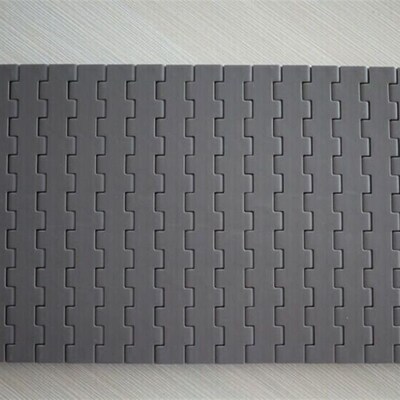 5935平板网带19.05节距塑料网链 塑料链板POM平格传送带链轮