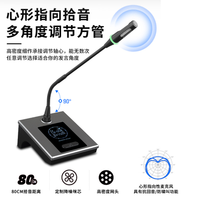 会议麦克风无线鹅颈耳麦头戴领夹式专业一拖八UHF一拖四演出话筒