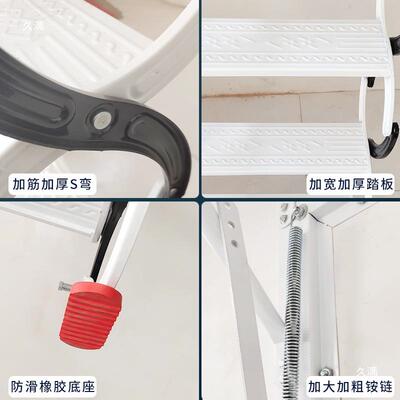 壁挂式阁楼伸缩楼家用复式室梯内拉外加ISS厚动升降电折叠收缩伸