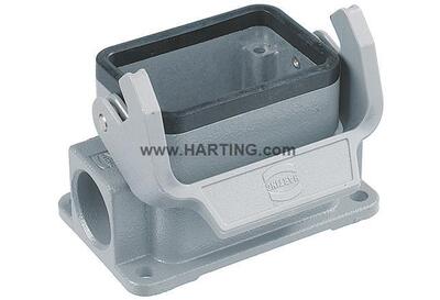 19300061290 harting HAN 6B 单扣 封底下壳 HAN 6B-ASG2-LB-M20