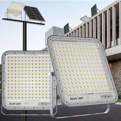 2025新款太阳能投光灯 小区道路照明别墅庄园灯 solar flood lamp