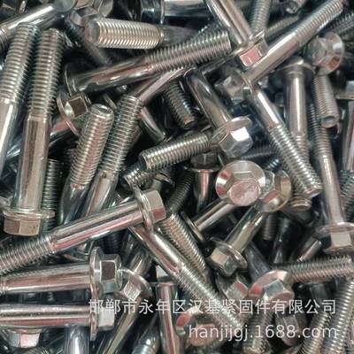 六角兰面螺栓GBESK57867不锈钢304法31带齿