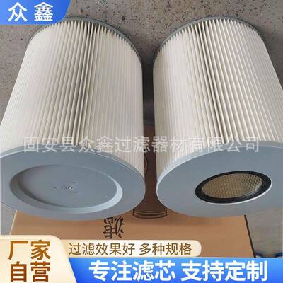 环卫除尘滤芯320*车EZS220800*道路清车聚酯扫滤筒3280螺杆式安装
