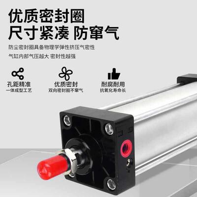 气动螺纹标准气S0C32缸径/40/50/3/80/100/125缸径X262530KWW3缸5