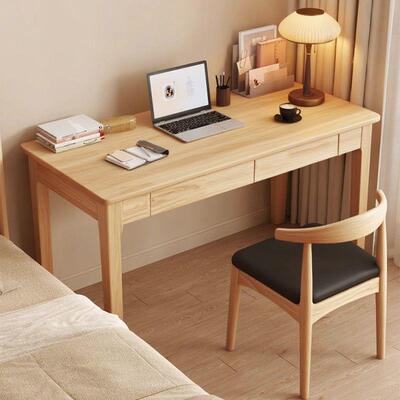 实4木窄VRA桌小户型0/45cm宽电脑桌室床边梳妆台家用卧学生写书字